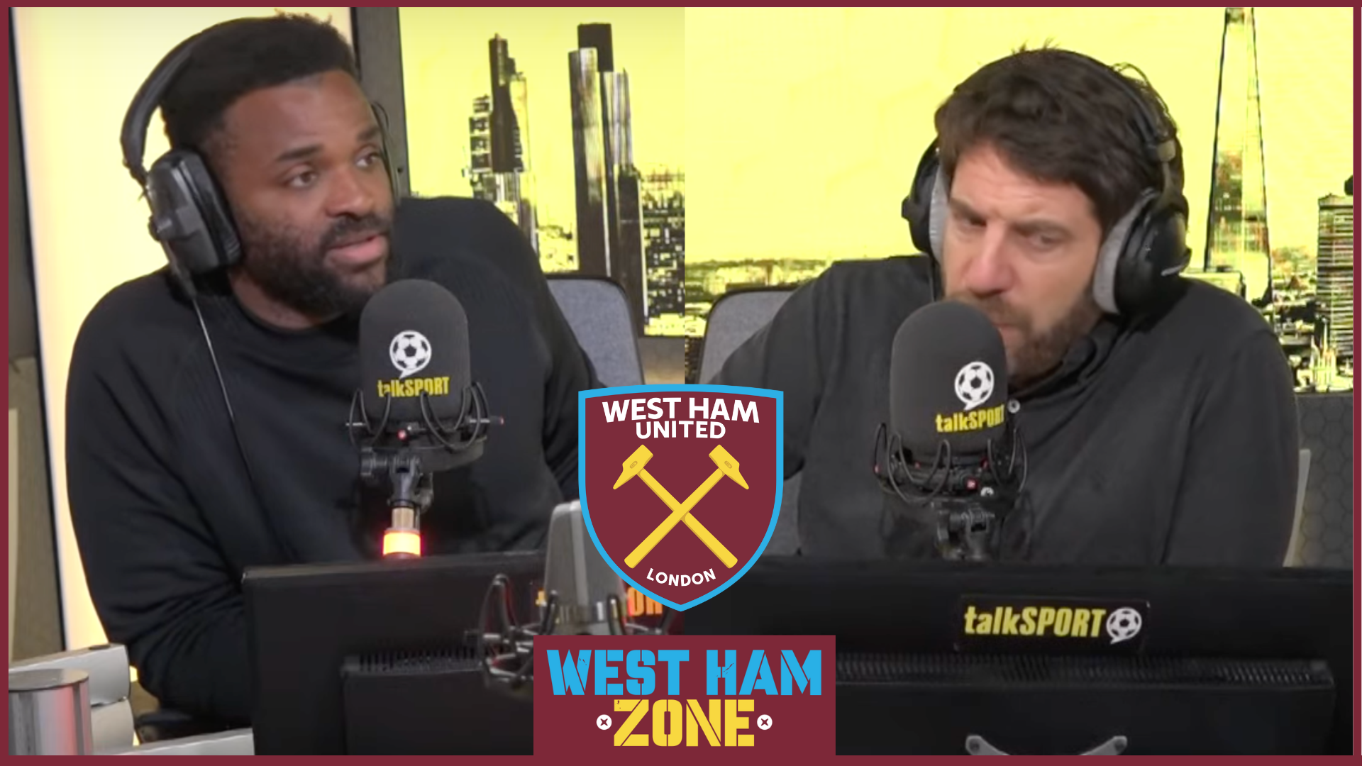 West Ham: Bent and Goldstein clash over 'ridiculous' Freiburg call