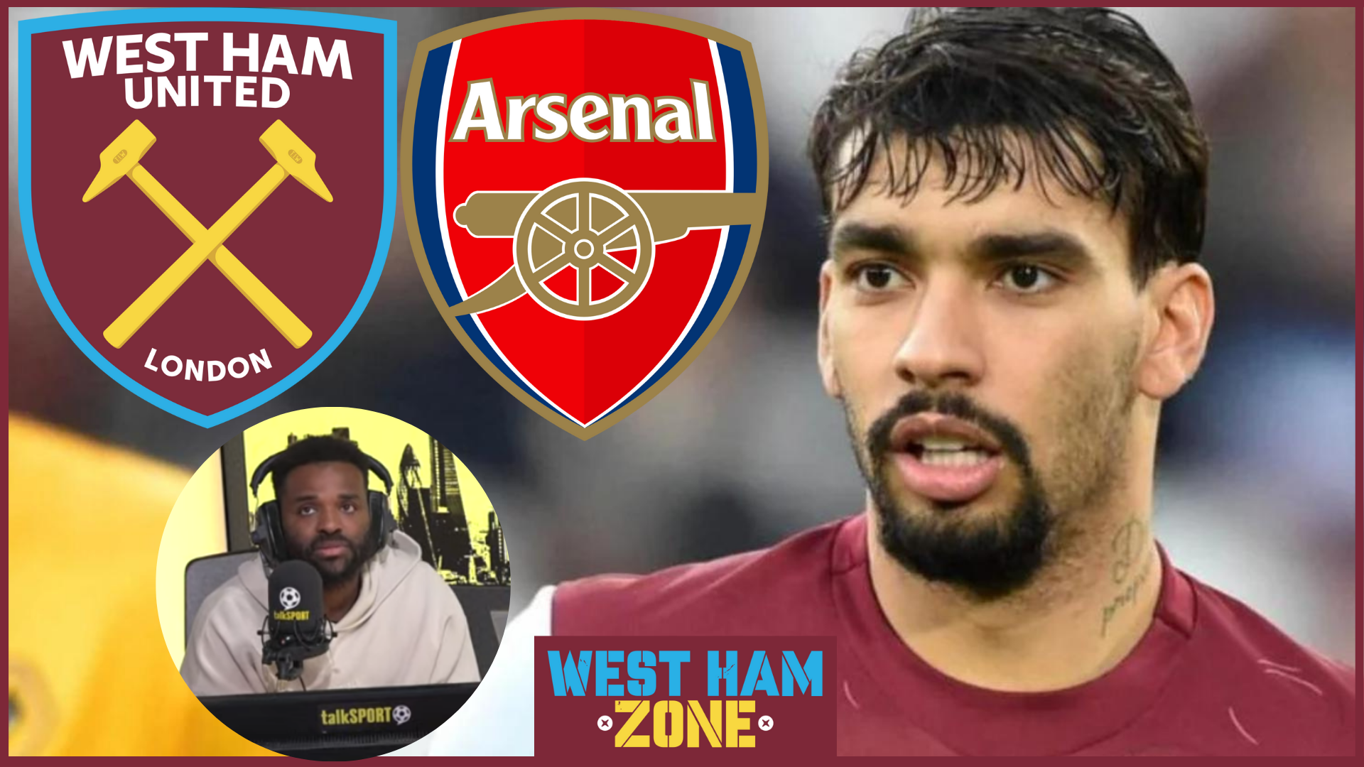 West Ham: Bent mocked as Lucas Paqueta to Arsenal touted