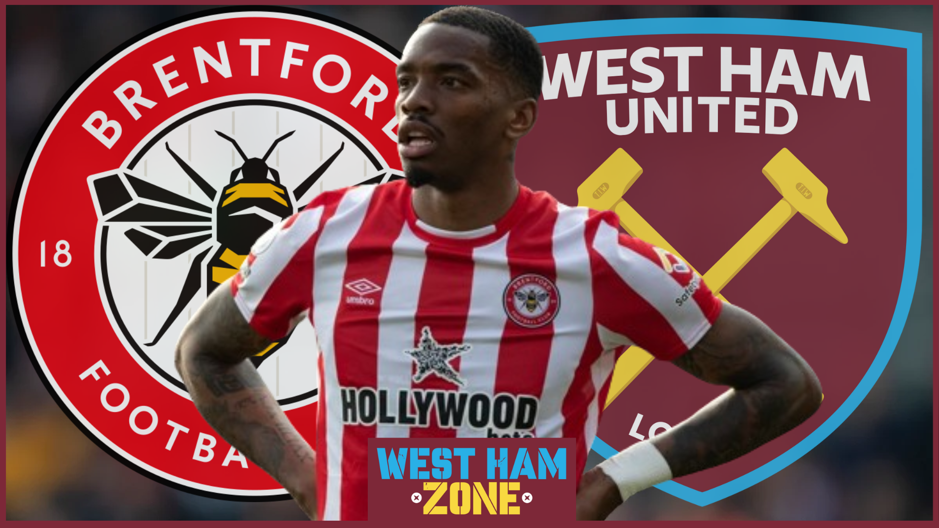 West Ham sent Ivan Toney transfer message by Thomas Frank