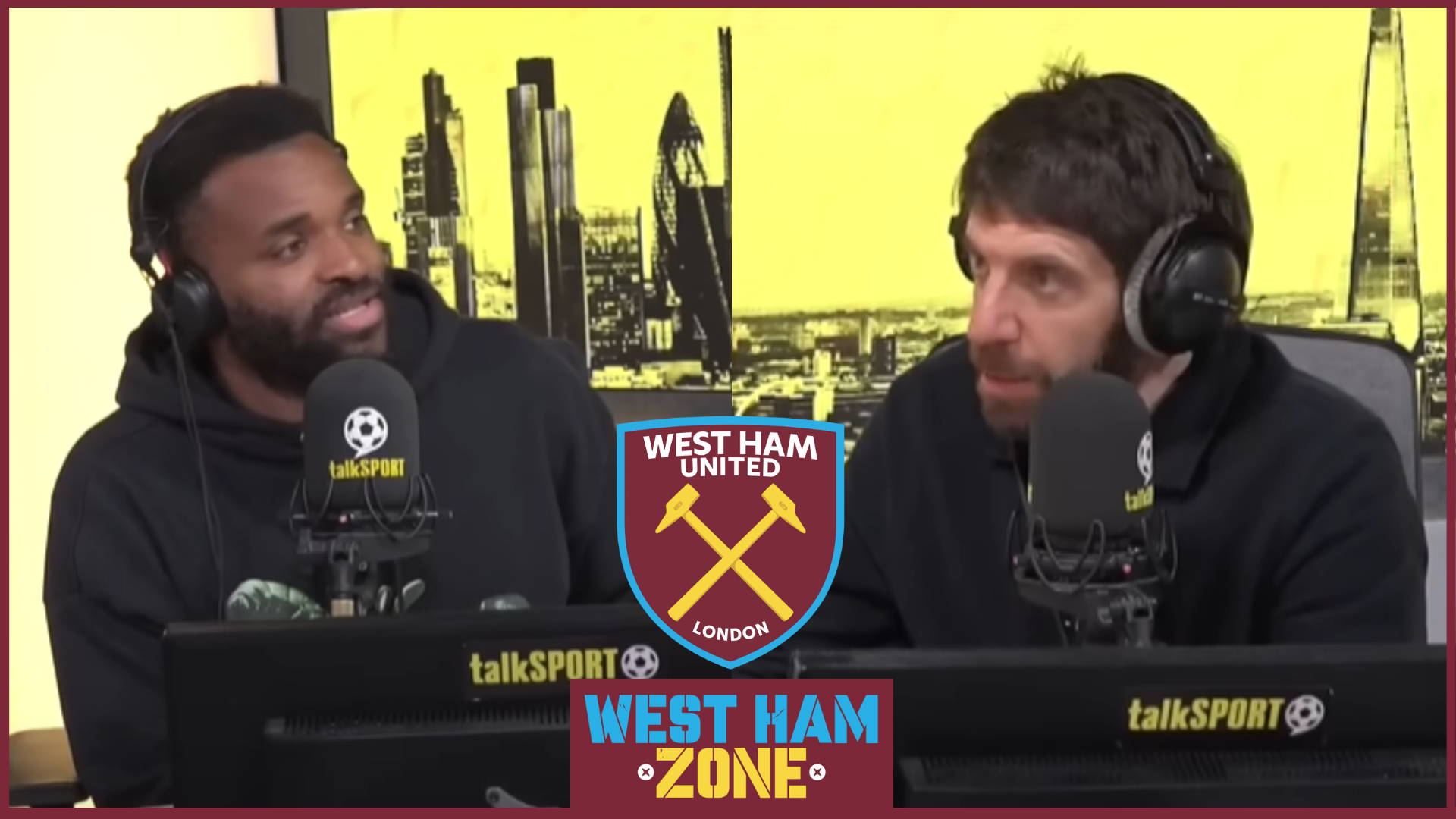 Goldstein stunned live on talkSPORT after what Bent said about West Ham