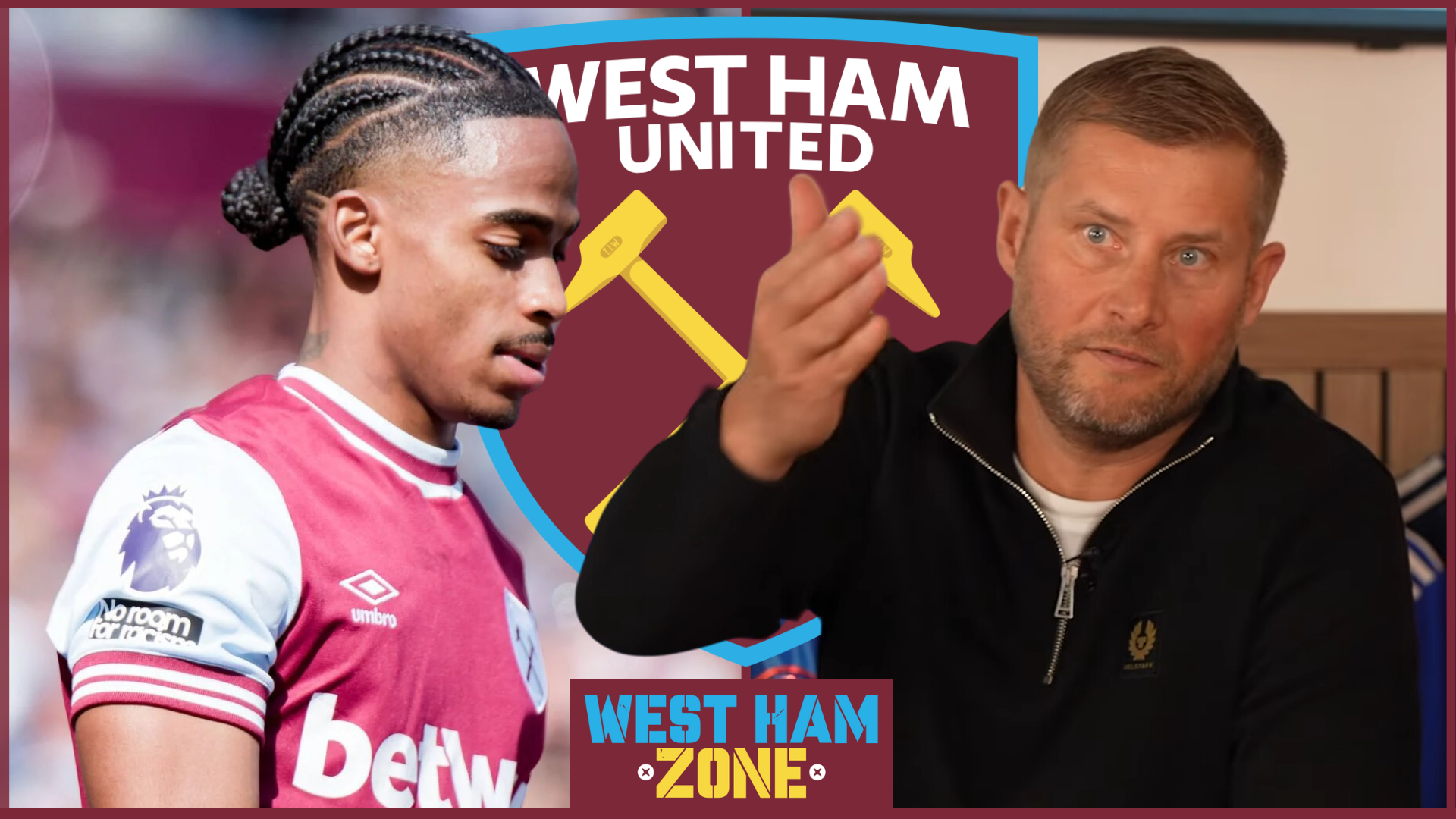 Watson reacts to 'incredible' Summerville after West Ham v Everton