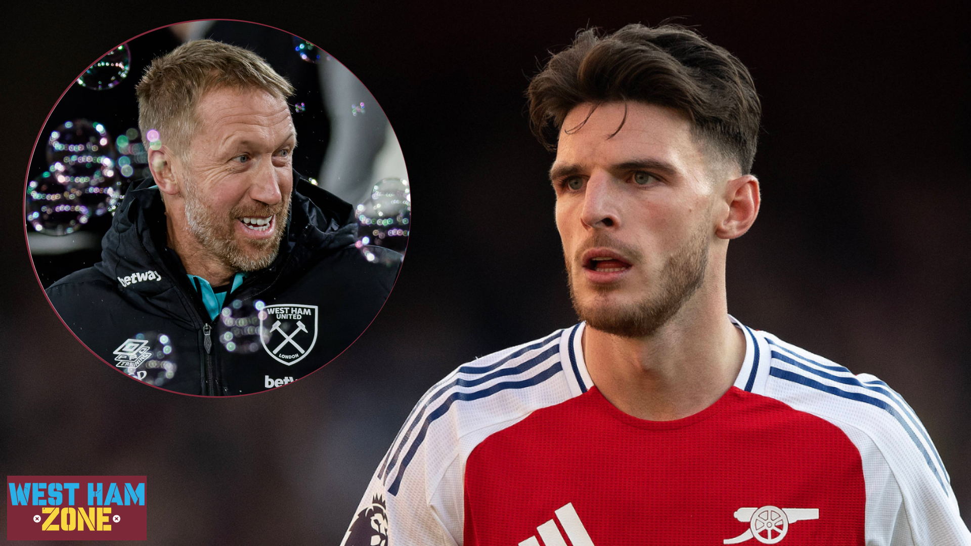 West Ham star sends message to Declan Rice after Arsenal win v Real Madrid