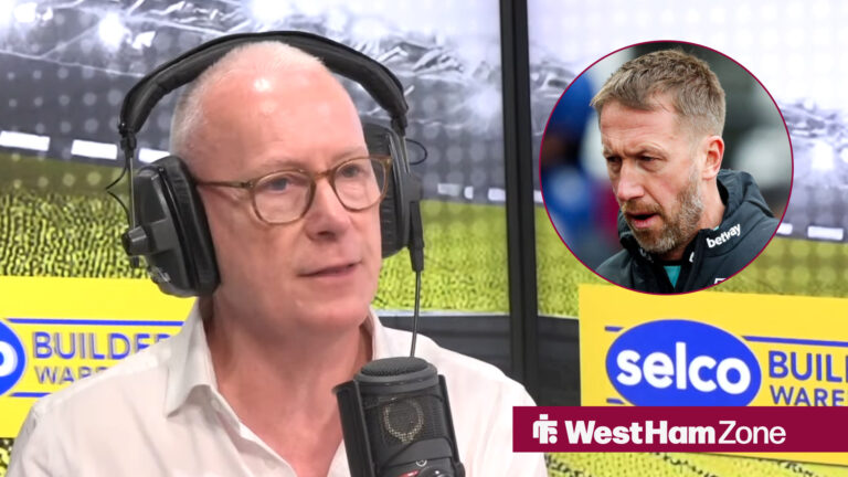 'Graham Potter sack in pipeline at West Ham' after what Jim White said ...
