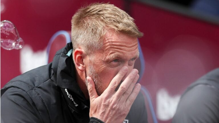 Graham Potter faces 'crunch time at crisis-hit West Ham' in new sack update